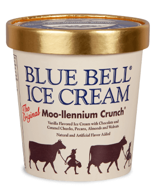 Blue Bell Ice Cream Pints